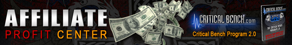 Affiliate Profit Center - Author Bio - Critical Bench Founder and ...